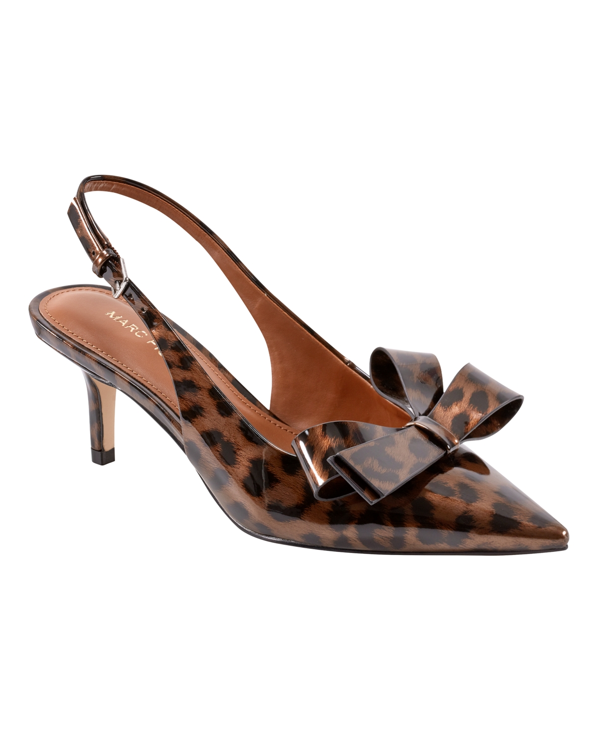 Click here for Marc Fisher Womens Allon Bow Slingback Pumps - Leo... prices