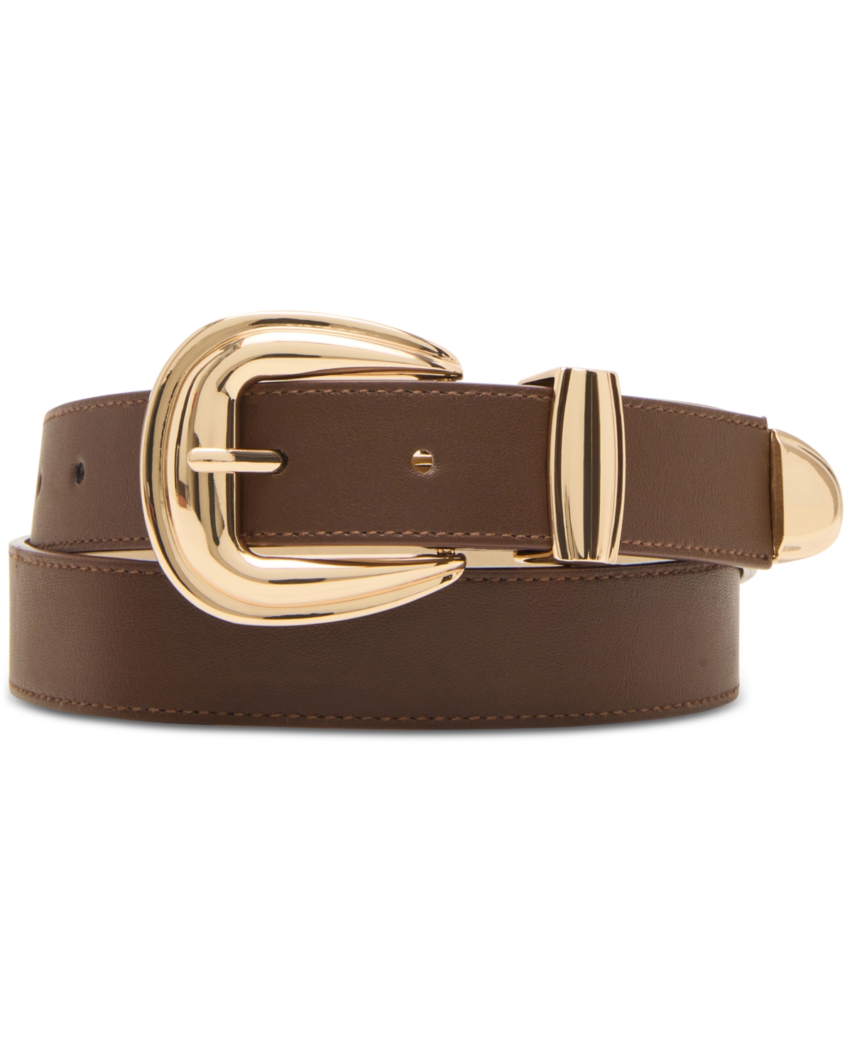 Click here for Steve Madden Hardware-Embellished Faux-Leather Bel... prices