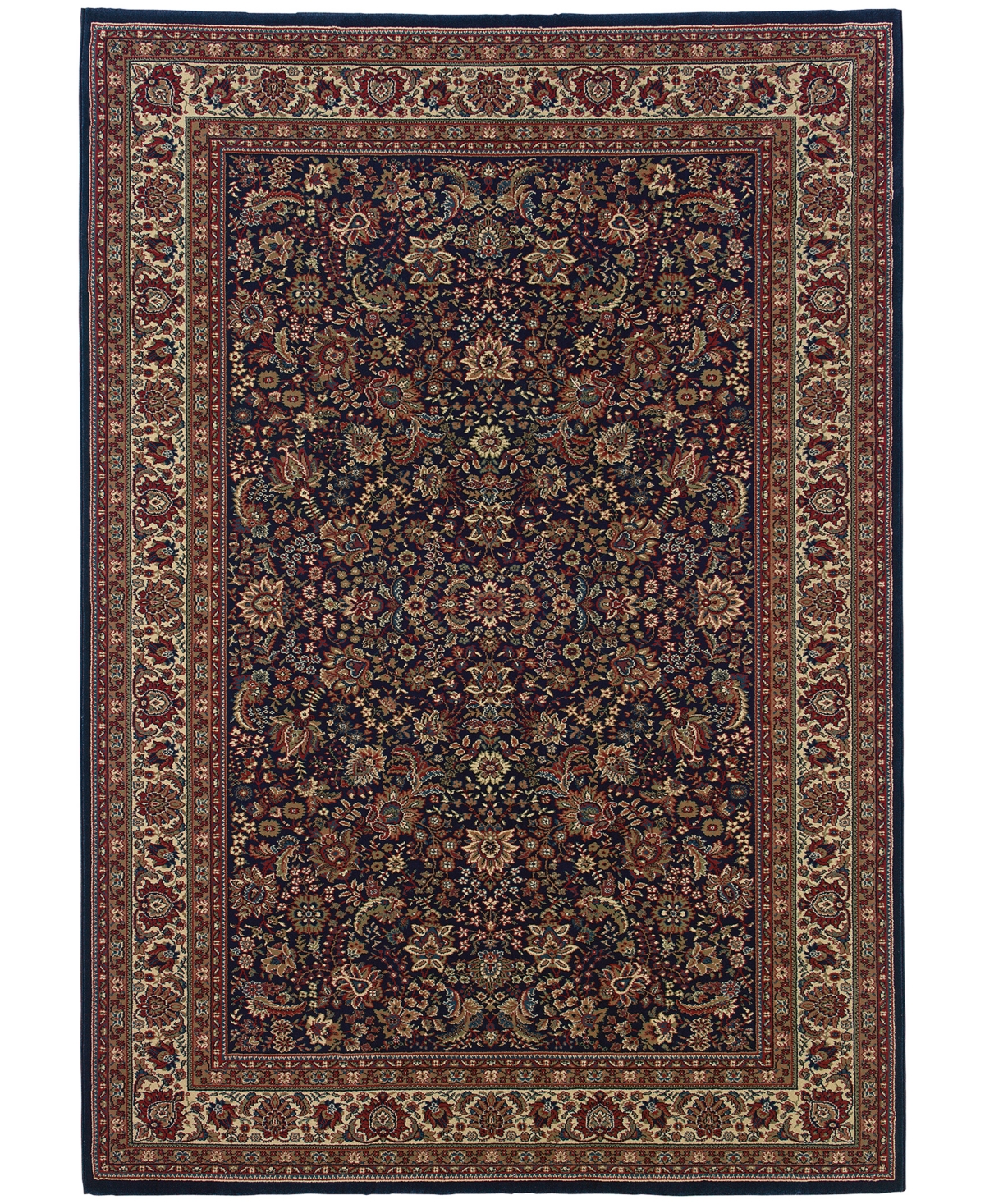 Click here for Oriental Weavers Ariana 113B Sarouk Navy Area Rug... prices