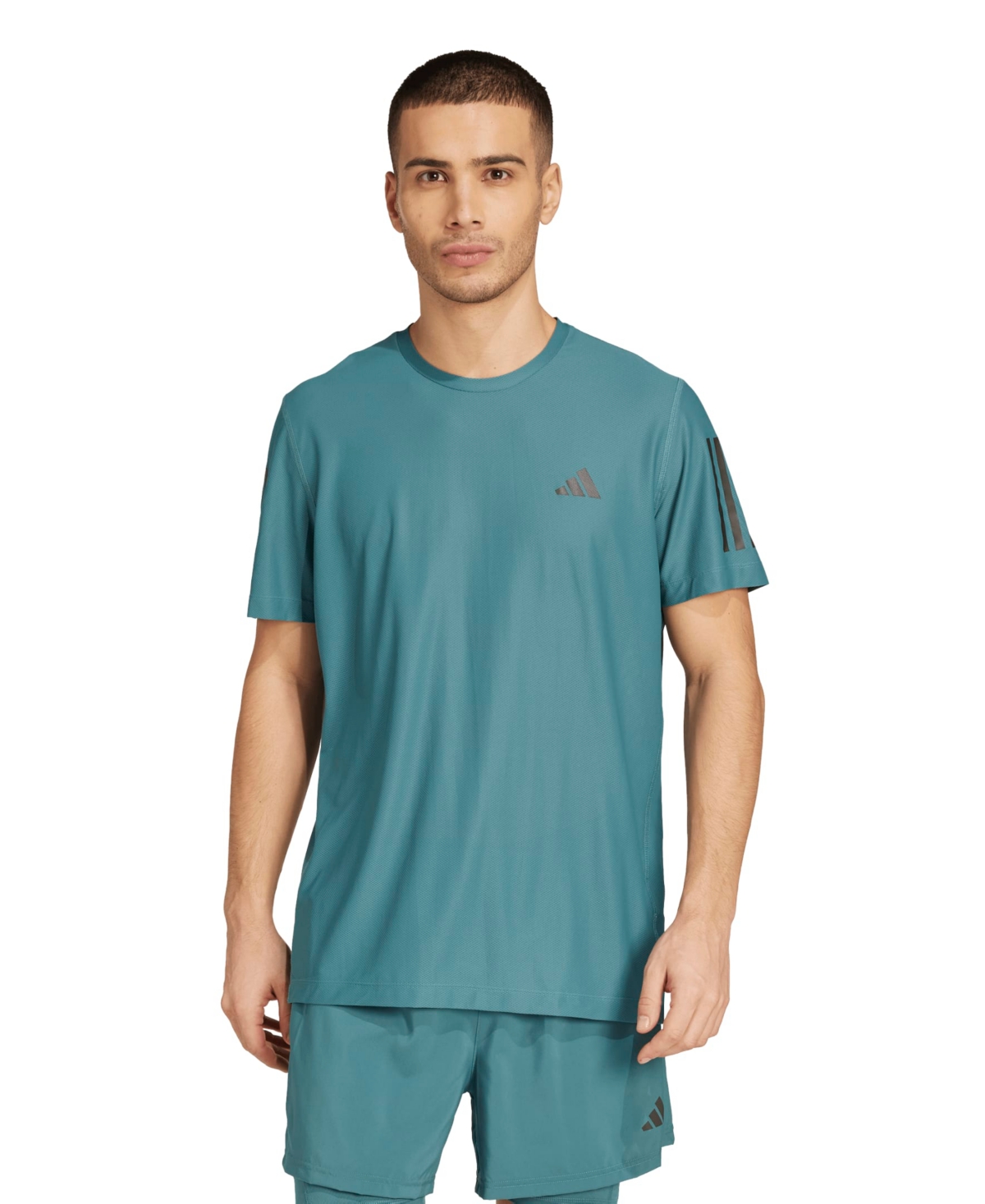 Click here for adidas Mens Own the Run Short Sleeve T-Shirt - Pre... prices
