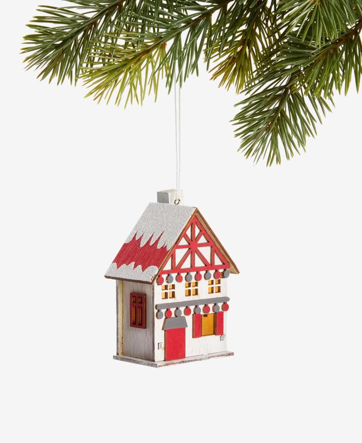 Click here for Holiday Lane Nordic Wonderland House Ornament  Mac... prices