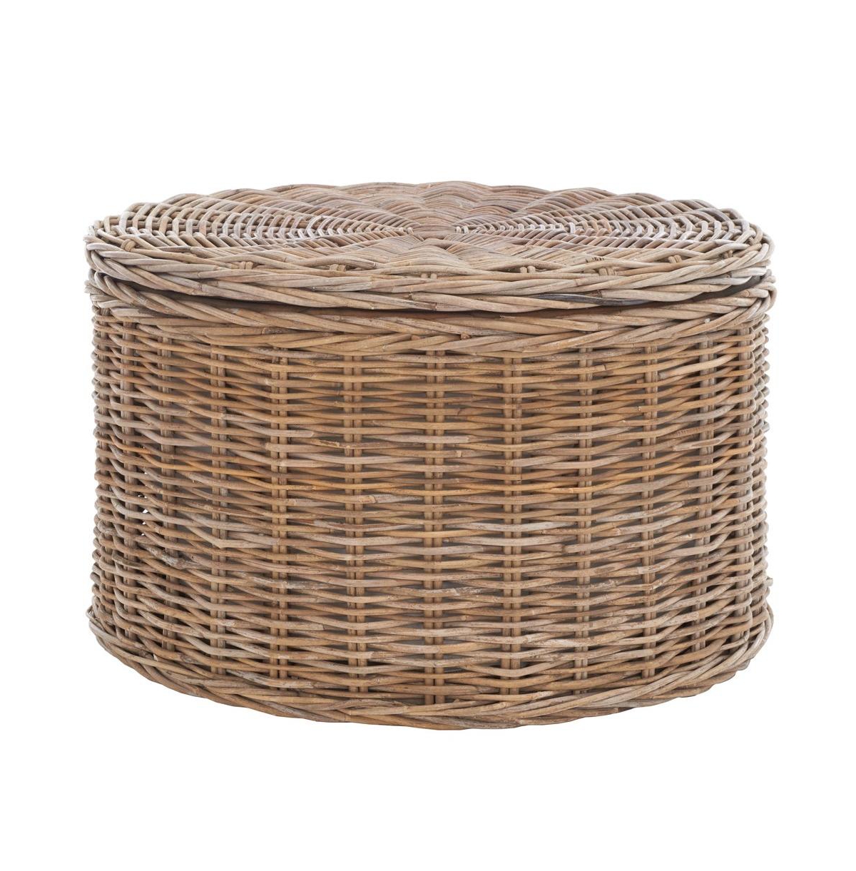 Click here for Jesse Wicker Storage Coffee Table - Brown prices
