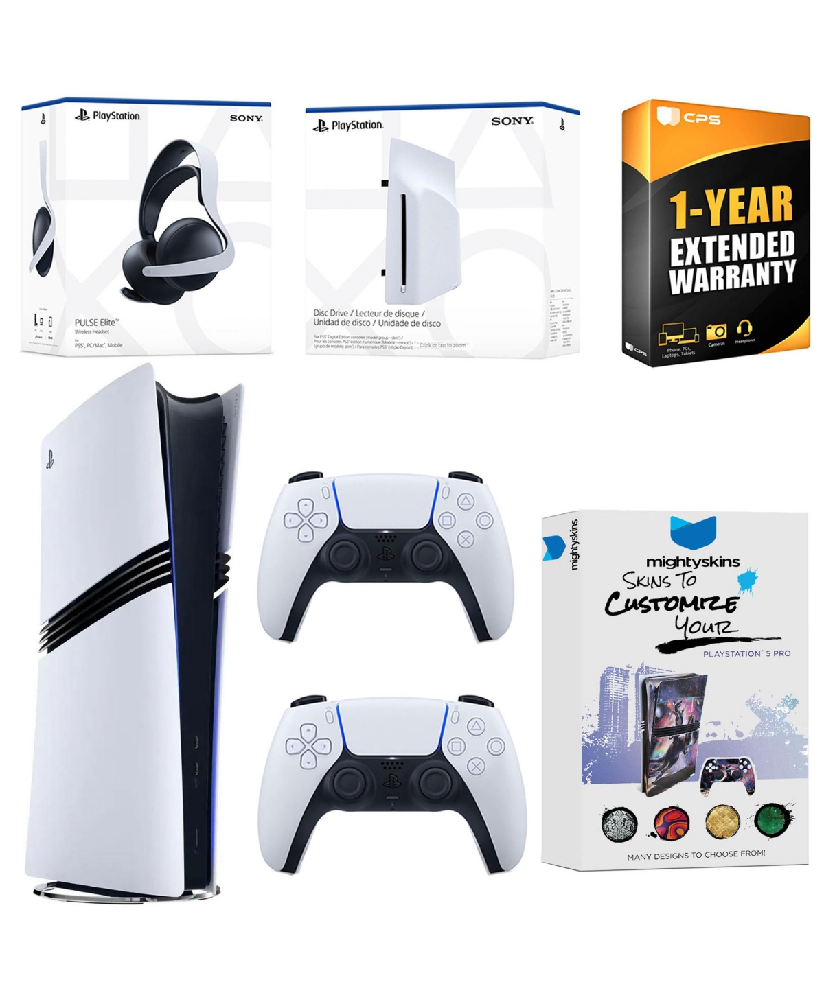 Click here for Sony PlayStation 5 Pro Digital Bundle with Disc Dr... prices