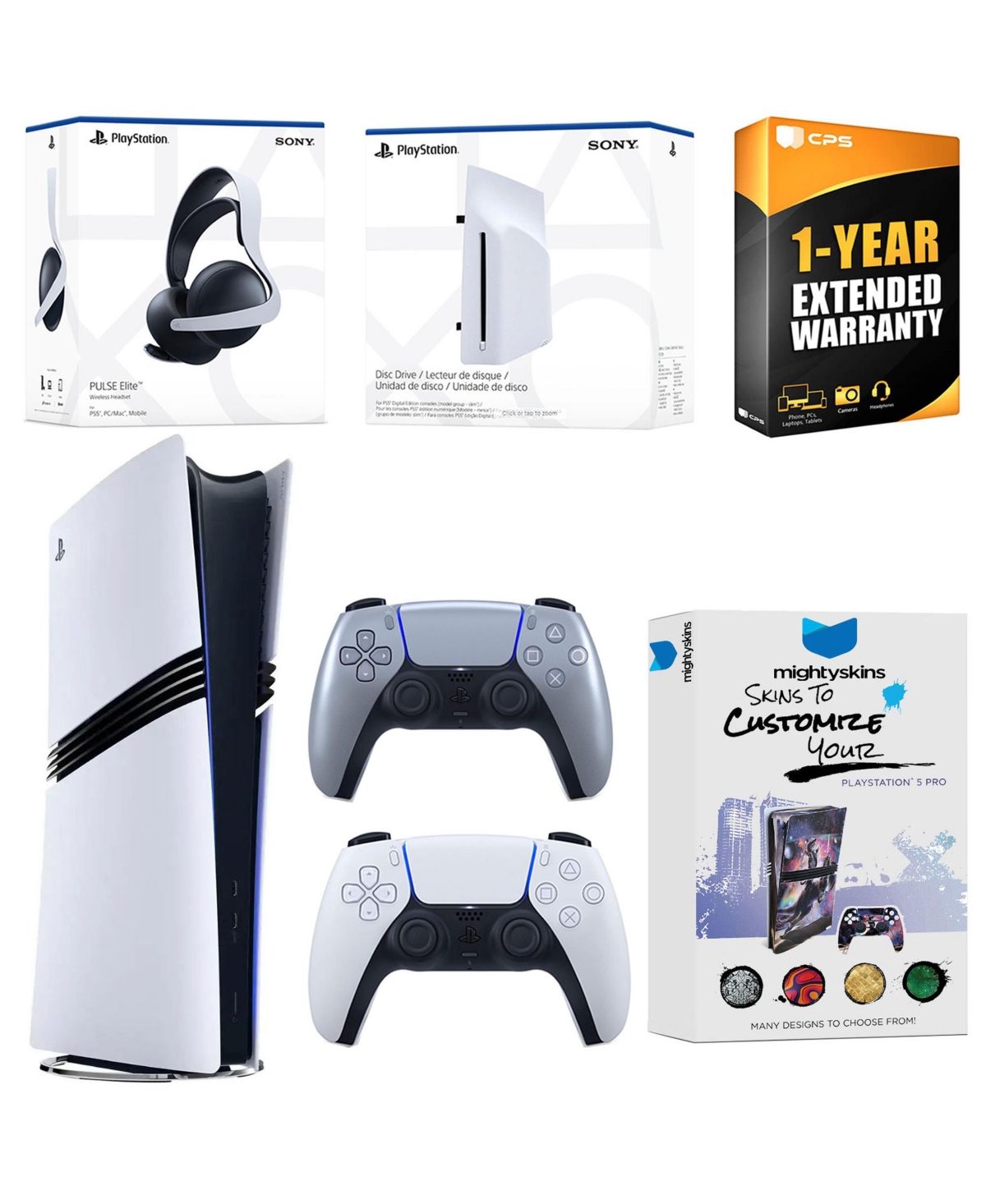 Click here for Sony PlayStation 5 Pro Digital Bundle with Disc Dr... prices