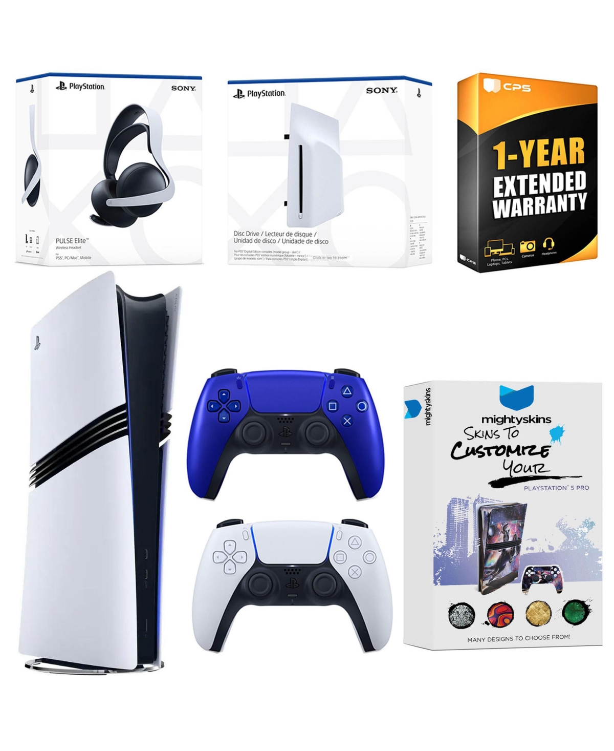 Click here for Sony PlayStation 5 Pro Digital Bundle with Disc Dr... prices