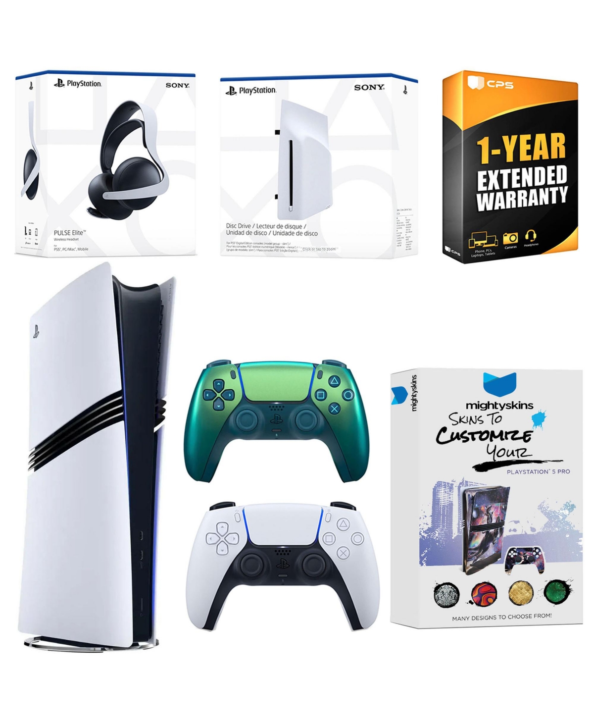 Click here for Sony PlayStation 5 Pro Digital Bundle with Disc Dr... prices