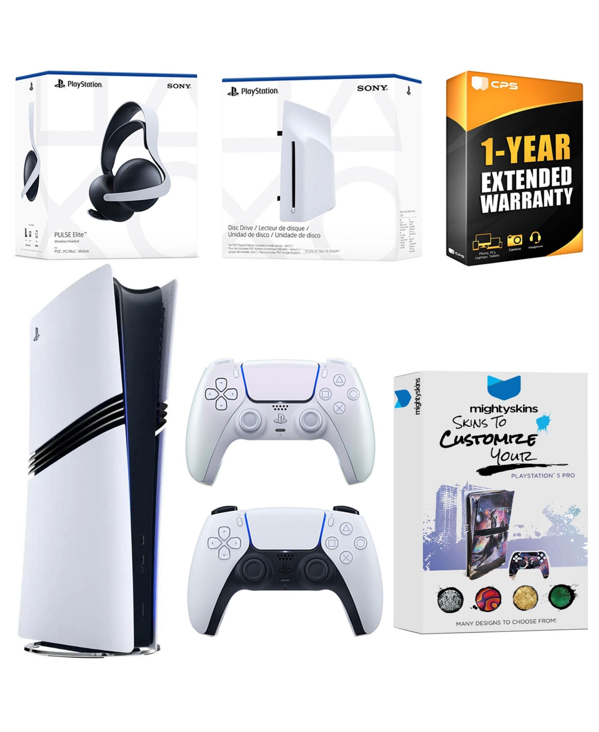 Click here for Sony PlayStation 5 Pro Digital Bundle with Disc Dr... prices