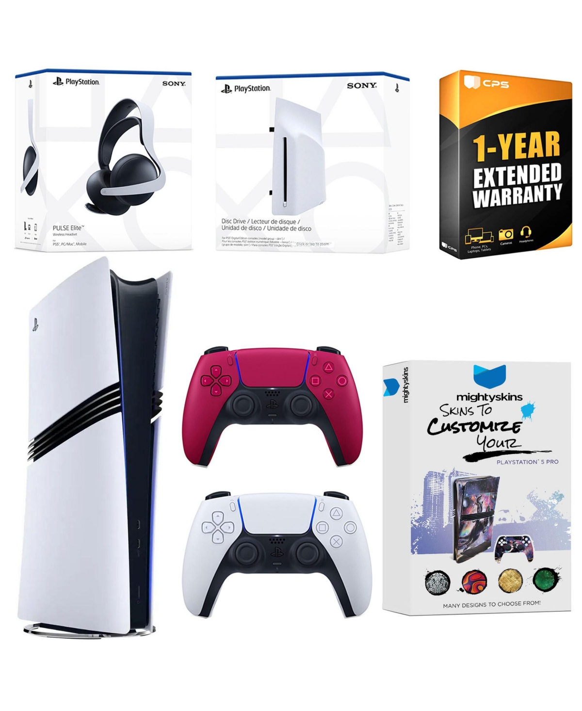 Click here for Sony PlayStation 5 Pro Digital Bundle with Disc Dr... prices