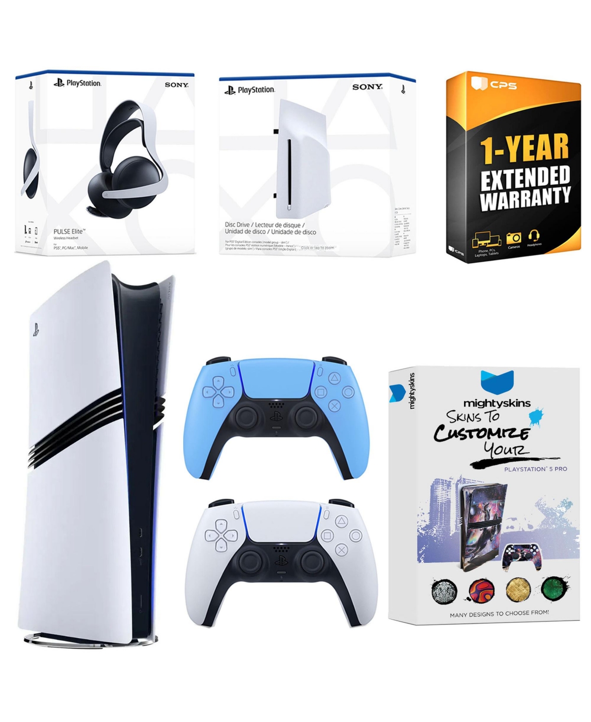 Click here for Sony PlayStation 5 Pro Digital Bundle with Disc Dr... prices