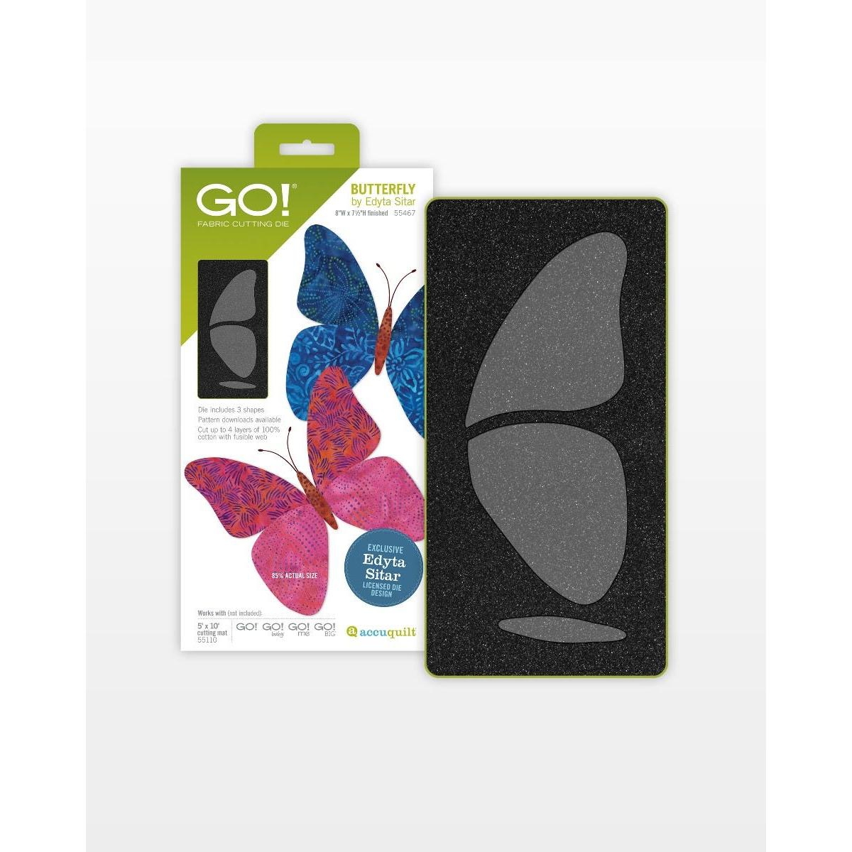 Click here for Accuquilt Go! Butterfly by Edyta Sitar Die prices