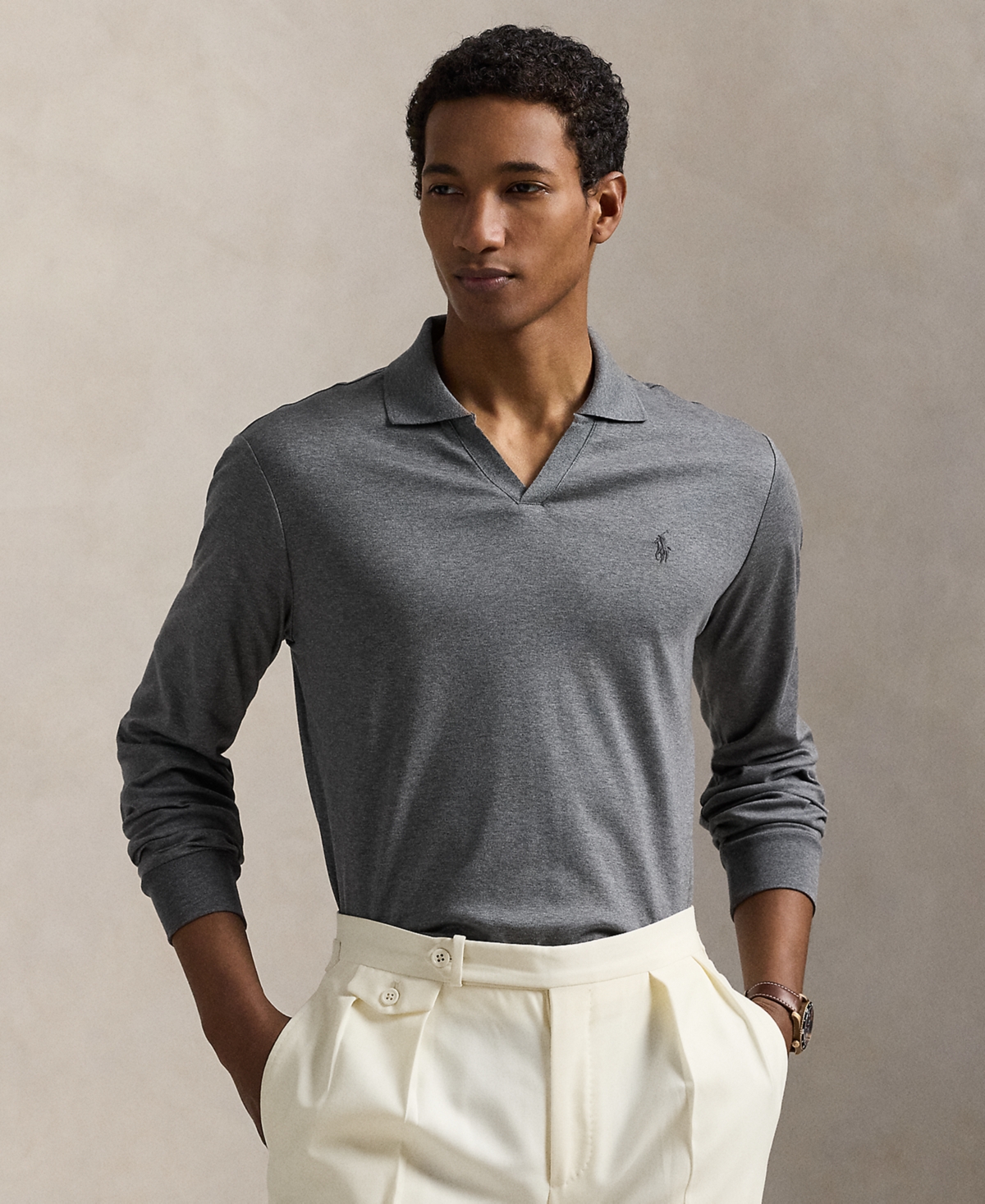 Click here for Polo Ralph Lauren Mens Classic-Fit Soft Cotton Pol... prices