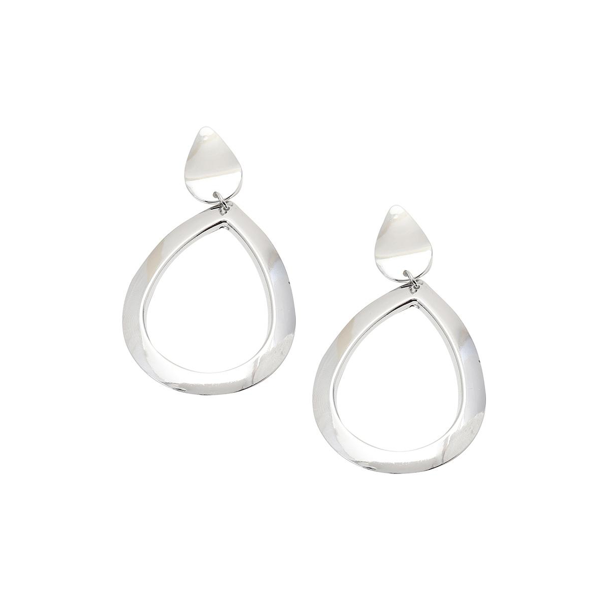 Click here for Sohi Womens Rose Gold Contemporary Drop Earrings -... prices