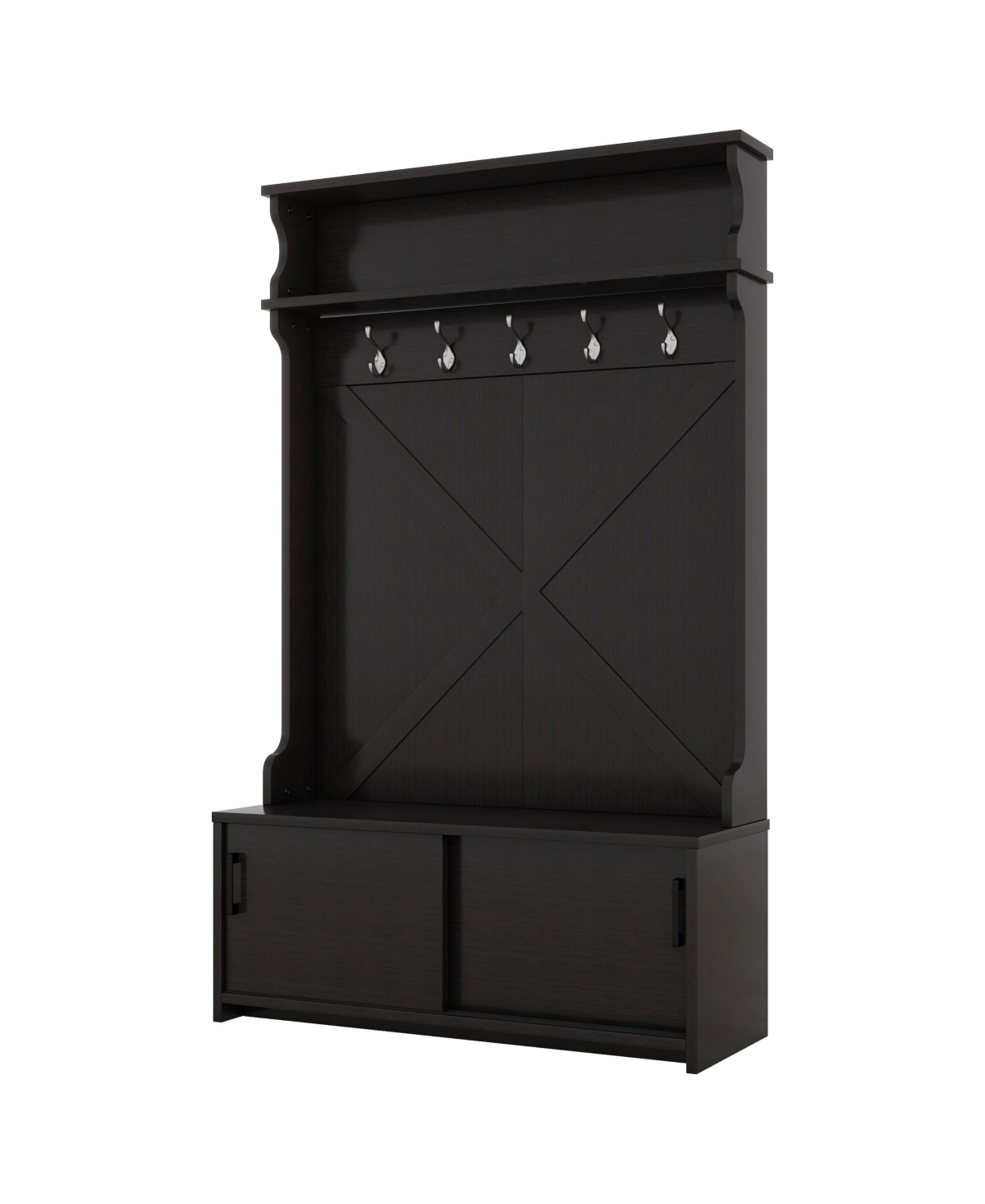 Click here for Boyel Living Hall Tree with Top Shelf and Storage... prices