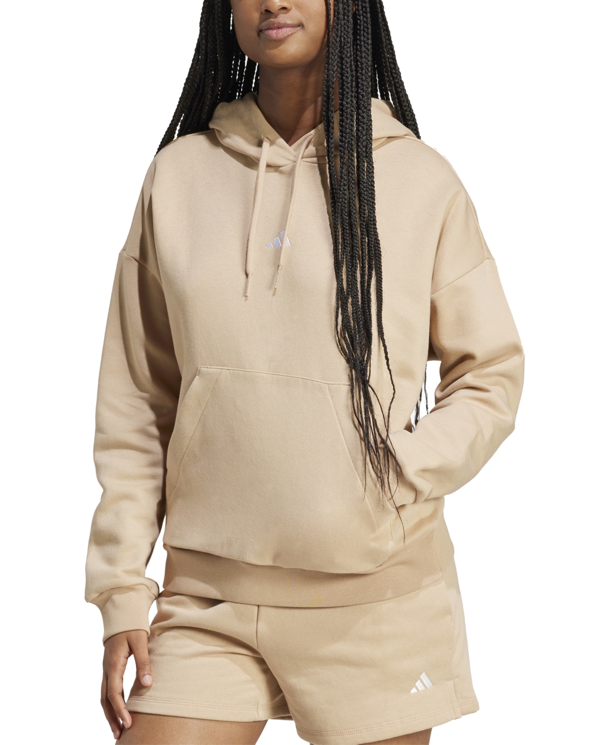 Click here for adidas Womens Essentials Long-Sleeve Logo Hoodie -... prices