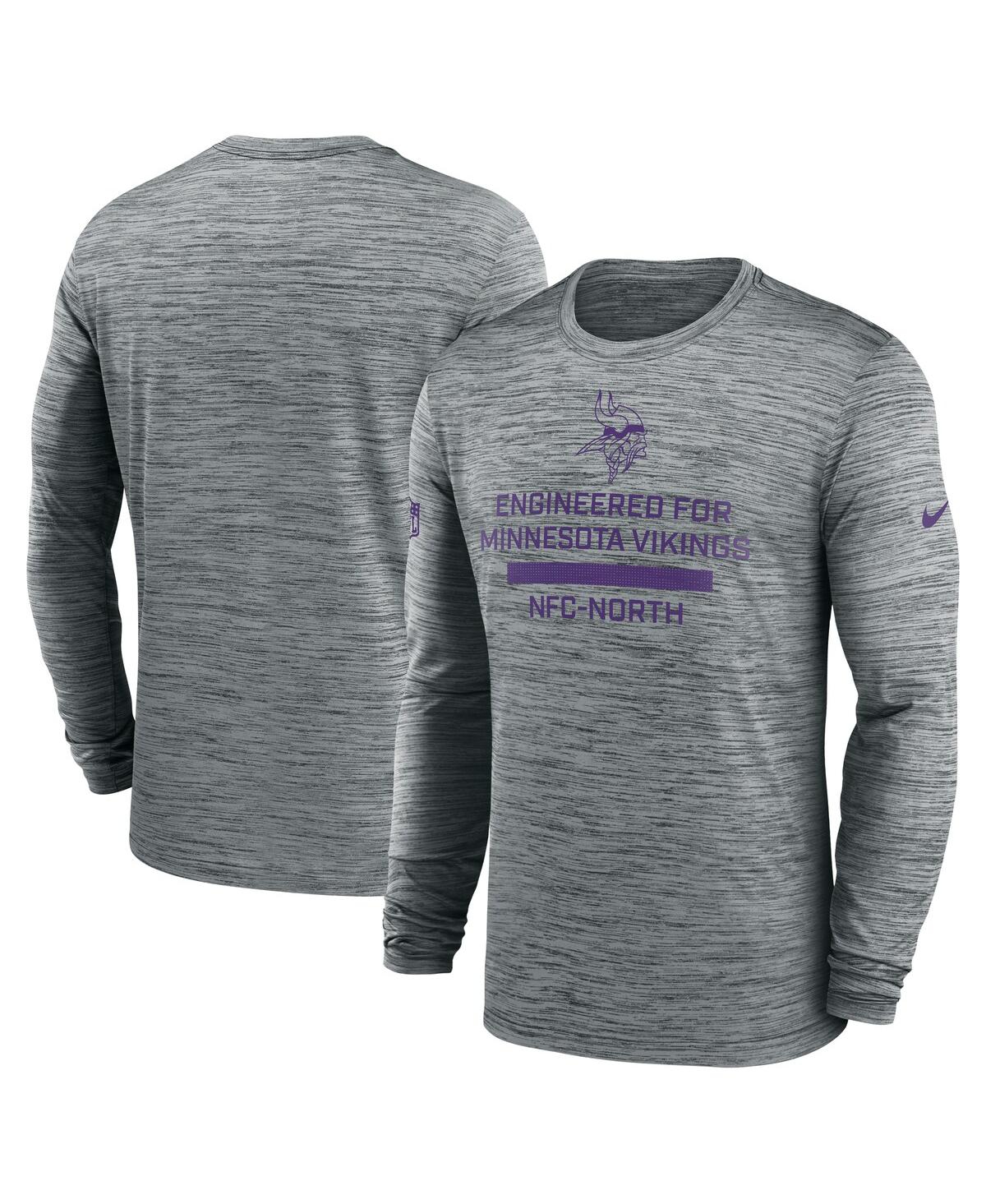 Click here for Nike Mens Gray Minnesota Vikings Sideline Velocity... prices