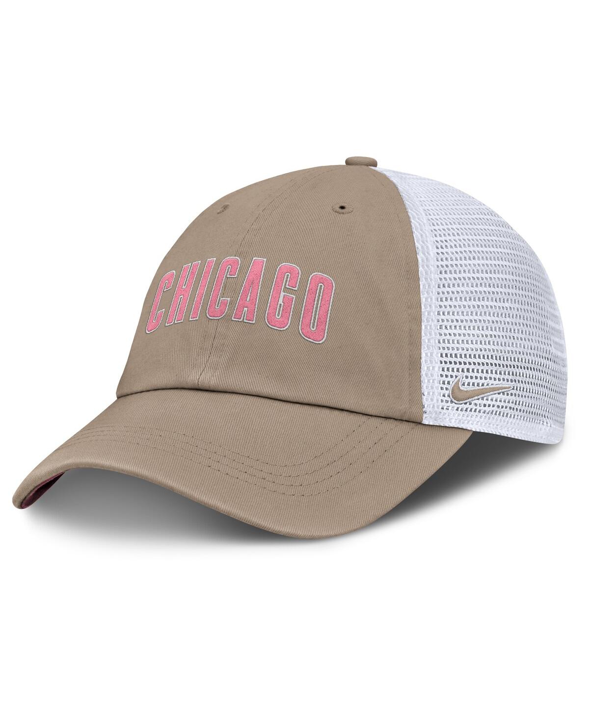 Click here for Nike Mens and Womens Khaki/White Chicago Cubs Club... prices