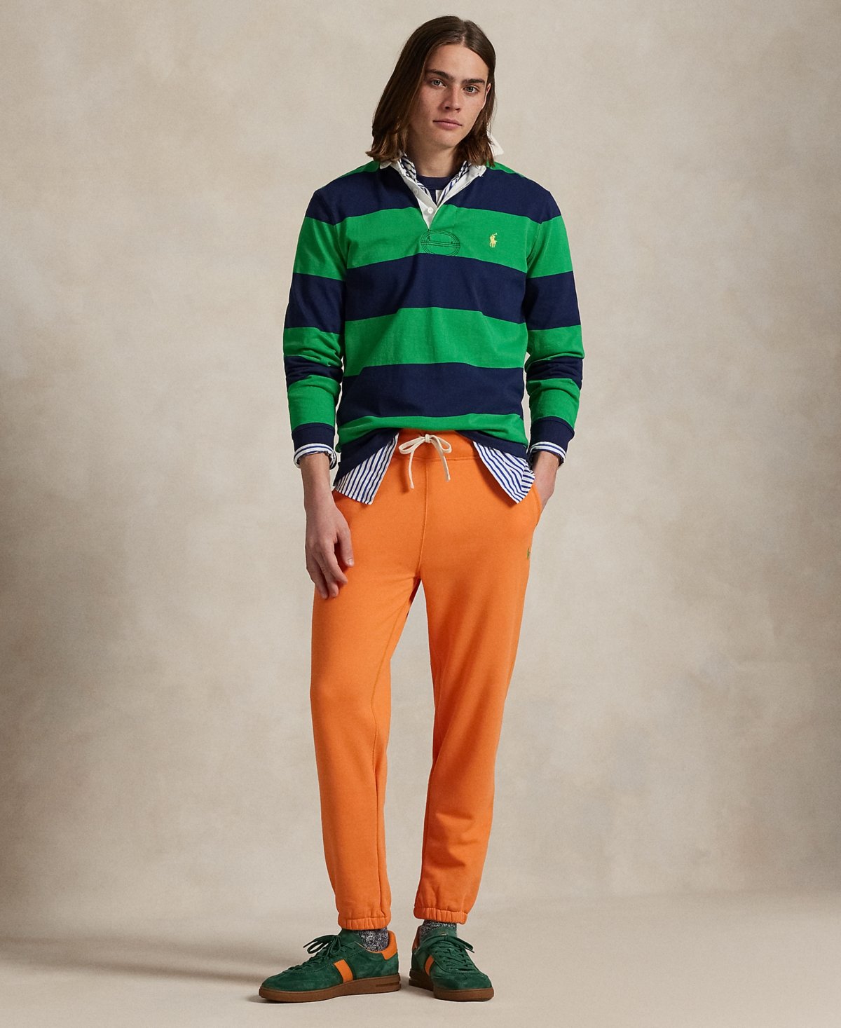 Click here for Polo Ralph Lauren Mens Cotton-Blend-Fleece Pants -... prices