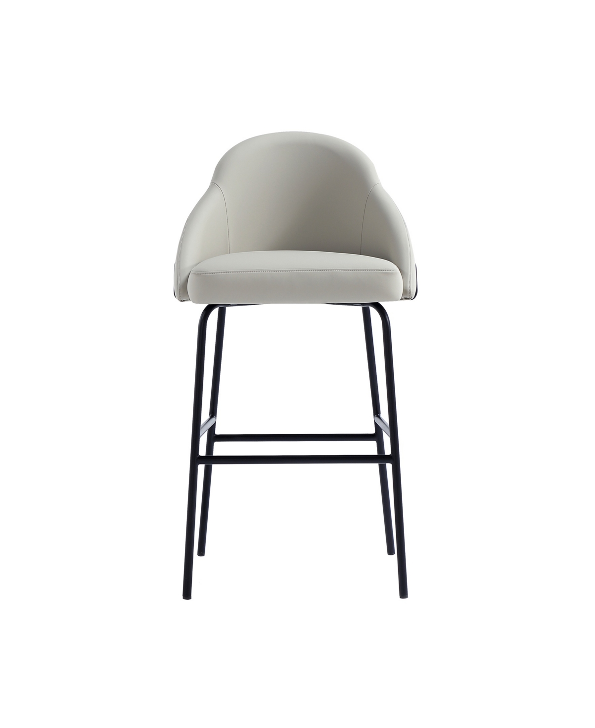Click here for Manhattan Comfort Gracie 41.1 Leatherette Upholste... prices