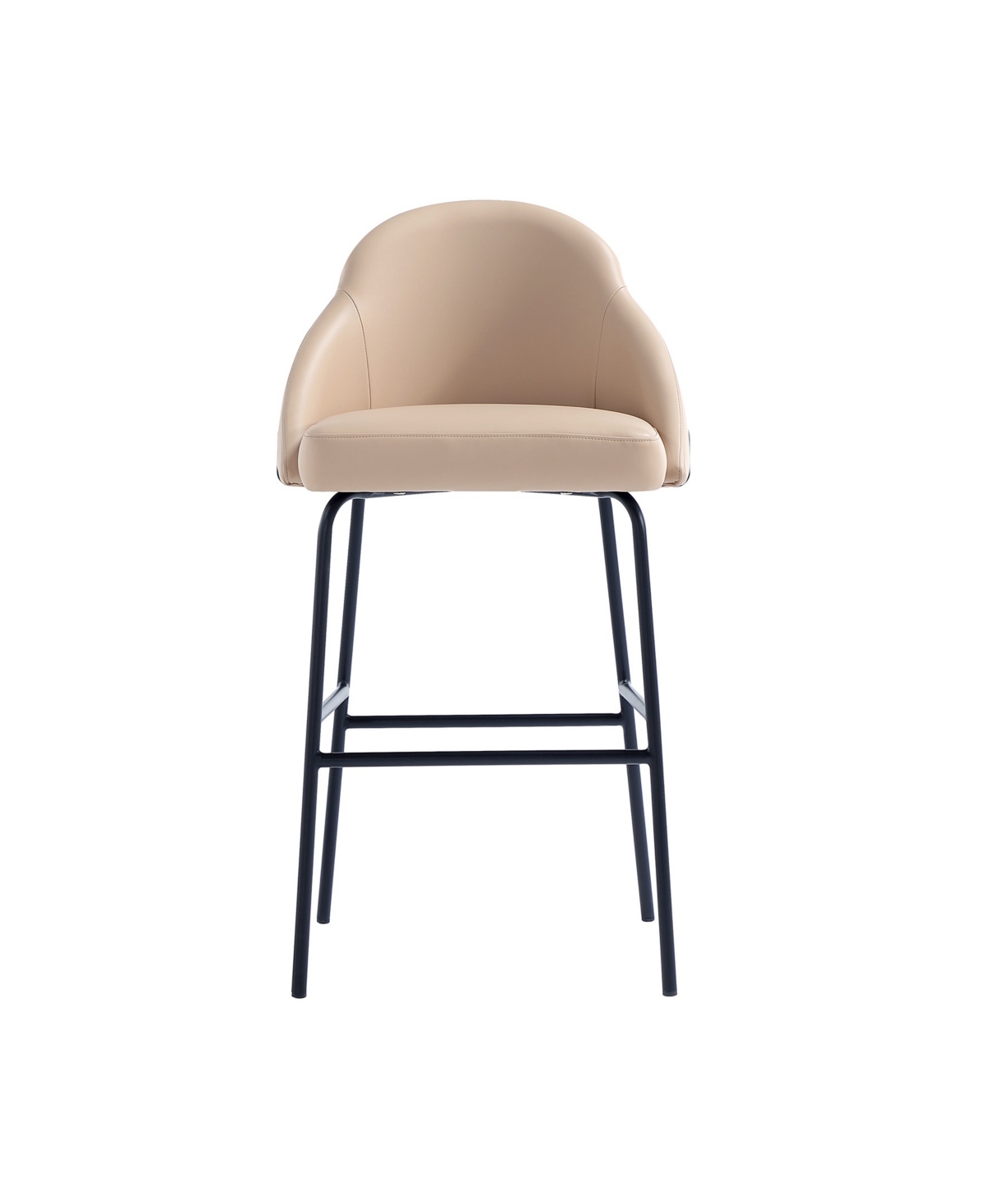 Click here for Manhattan Comfort Gracie 41.1 Leatherette Upholste... prices