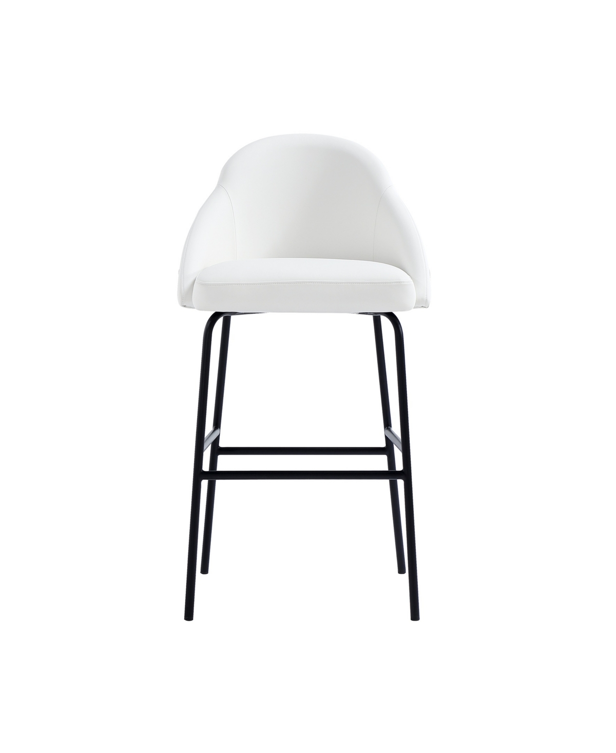 Click here for Manhattan Comfort Gracie 41.1 Leatherette Upholste... prices