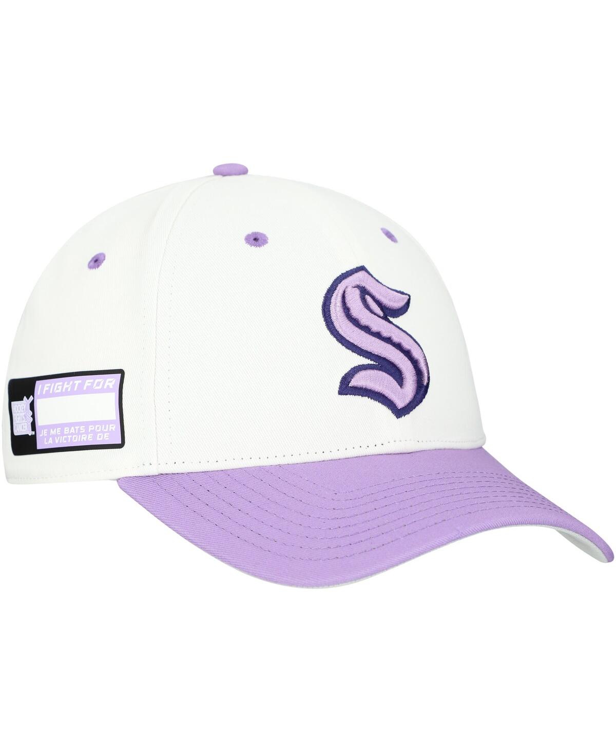 Click here for Fanatics Mens White/Lavender Seattle Kraken Authen... prices