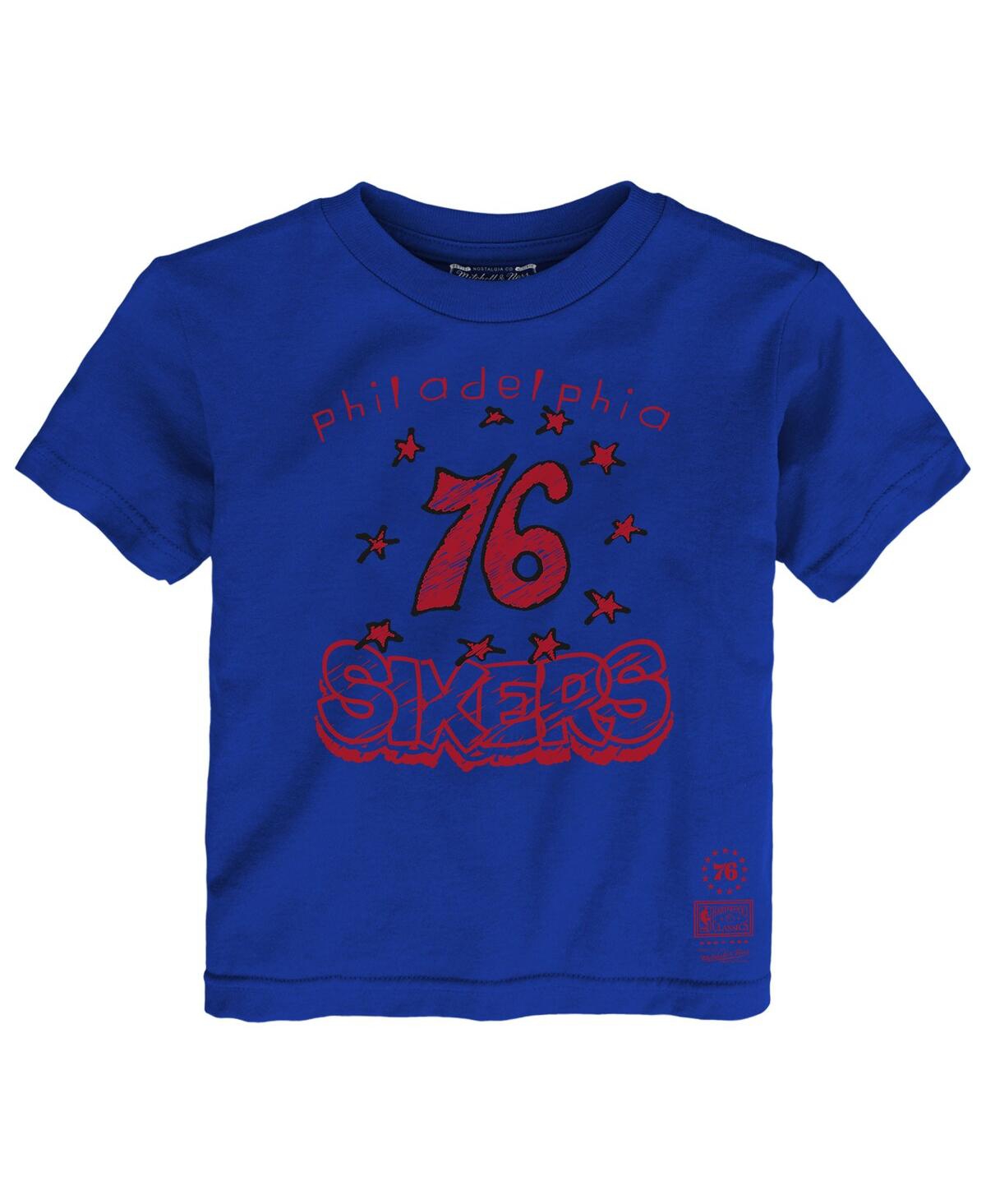 Click here for Mitchell & Ness Toddler Royal Philadelphia 76ers F... prices