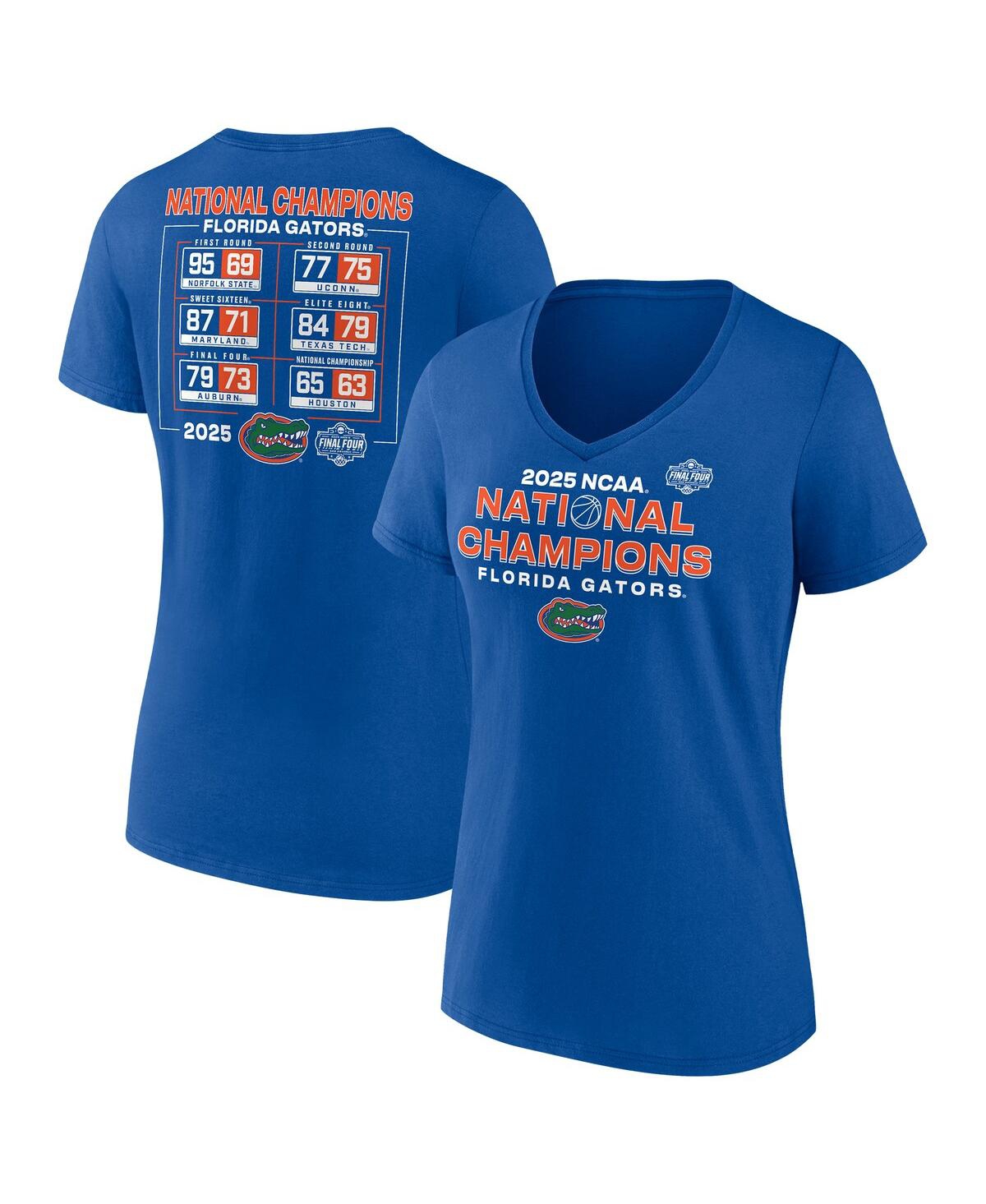 Click here for Fanatics Womens Royal Florida Gators 2025 Ncaa Men... prices