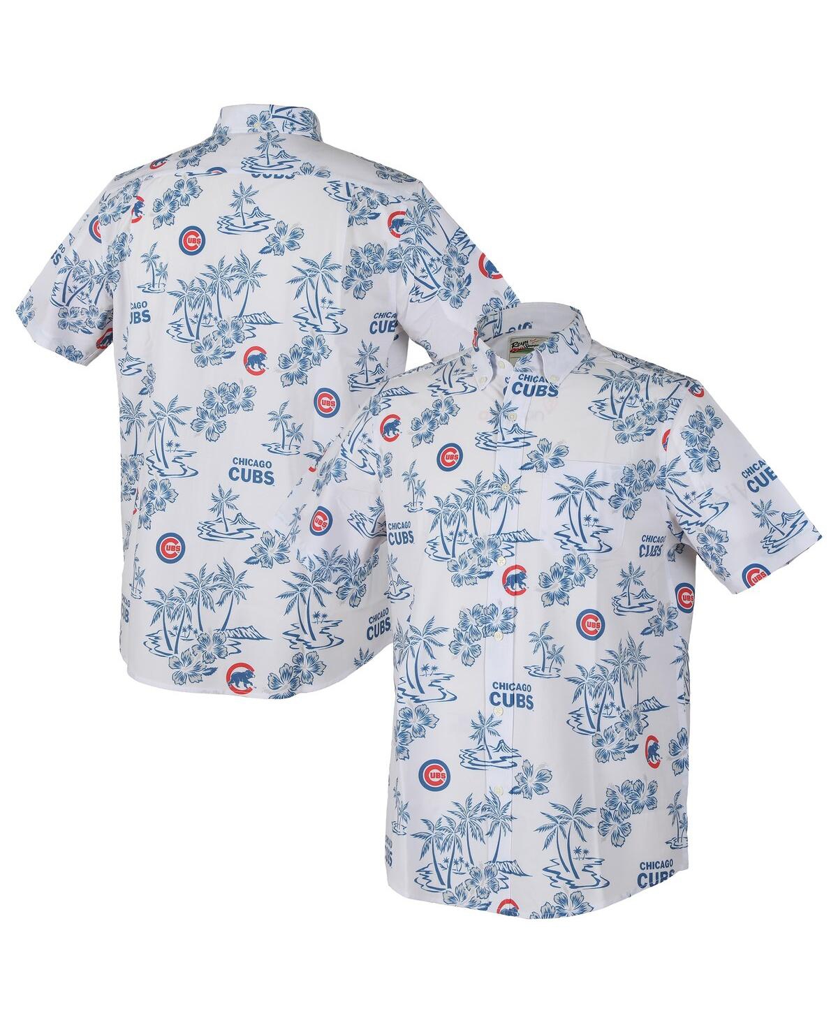 Click here for Reyn Spooner Mens White Chicago Cubs Kekai Perform... prices