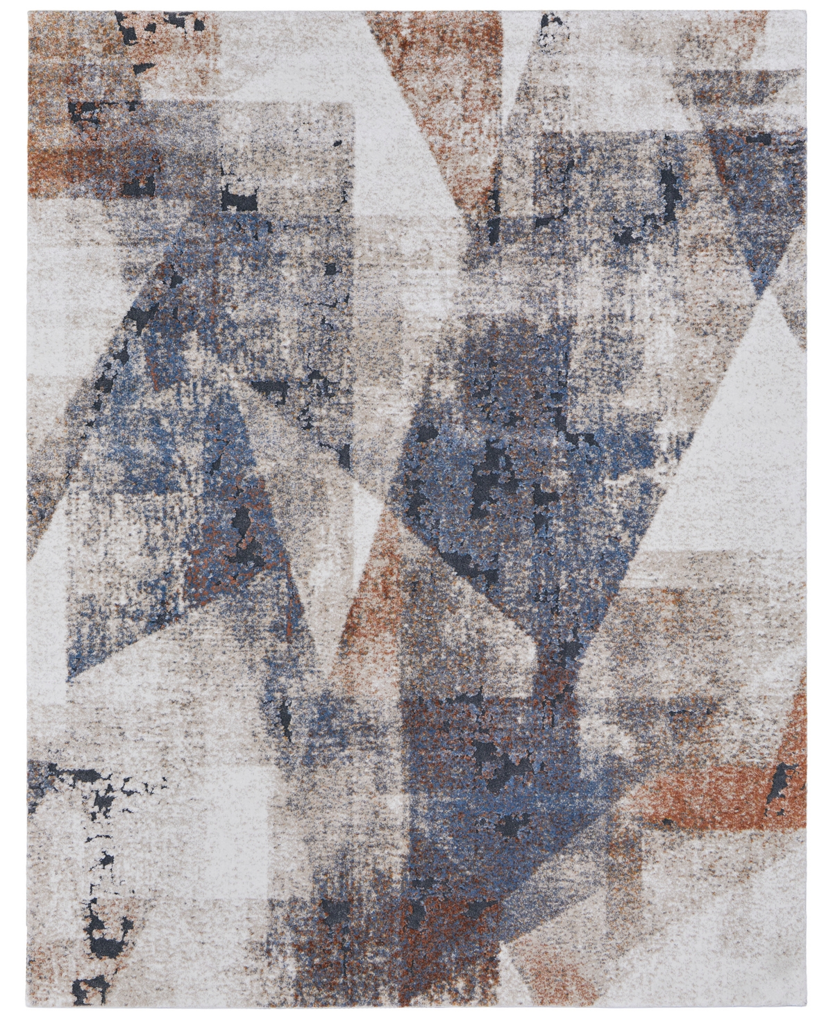 Click here for Feizy Gilmore 39MKF 53x8 Area Rug - Blue  Ivory prices