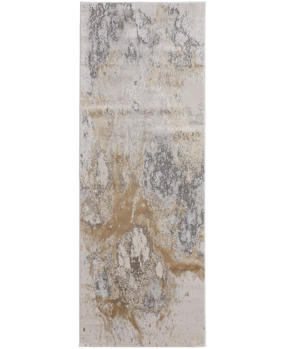 Click here for Feizy Astra 39L3F 210x710 Runner Area Rug - Gray... prices
