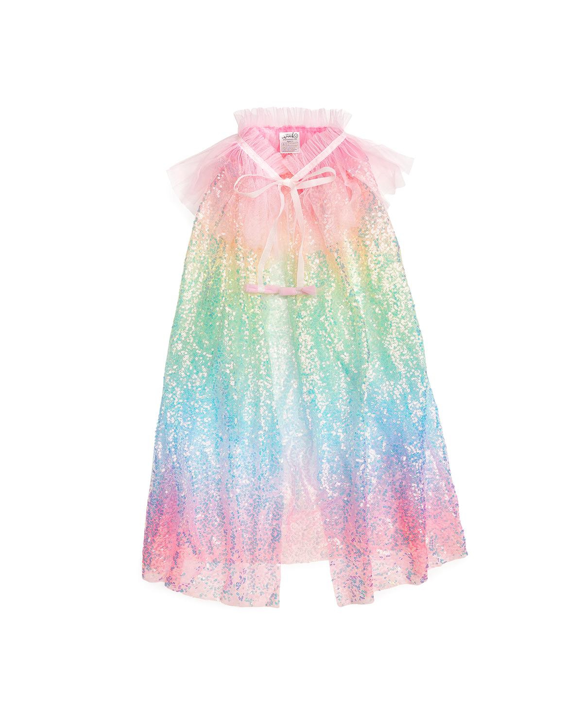 Click here for Sweet Wink Child Girls Rainbow Sequin Cape - Multi... prices