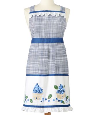 Martha Stewart Collection Blueberry Apron, Created for Macy's - Macy's