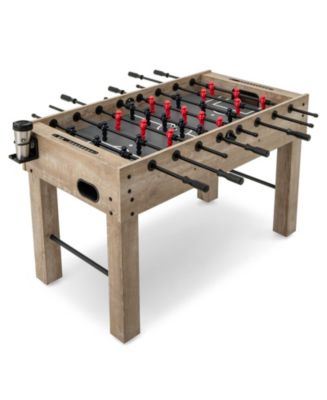 54 Inches Full Size Foosball Table with Legs 2 Balls and 2 Foldable Cup ...