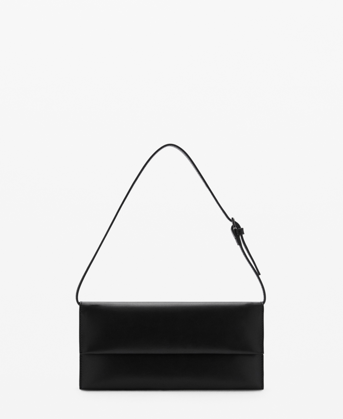Click here for Mango Womens Strap Shoulder Bag - Black prices