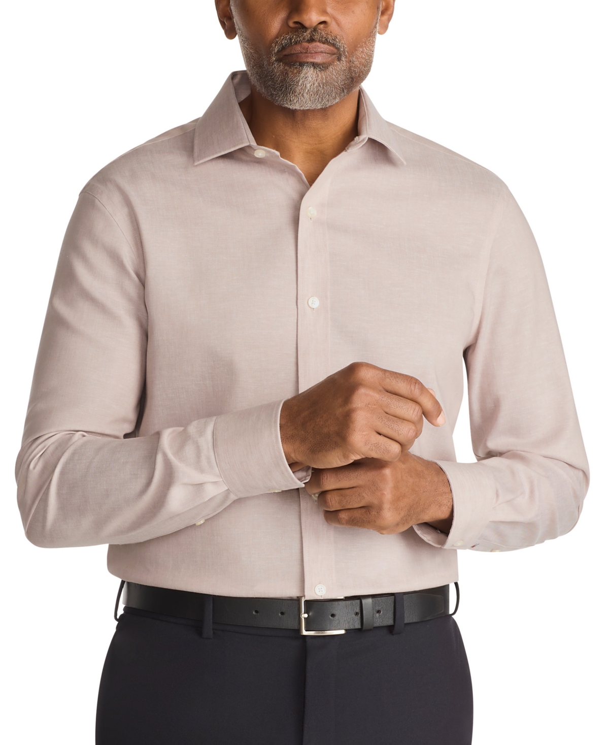 Click here for Tommy Hilfiger Mens Regular Fit Linen Dress Shirt... prices