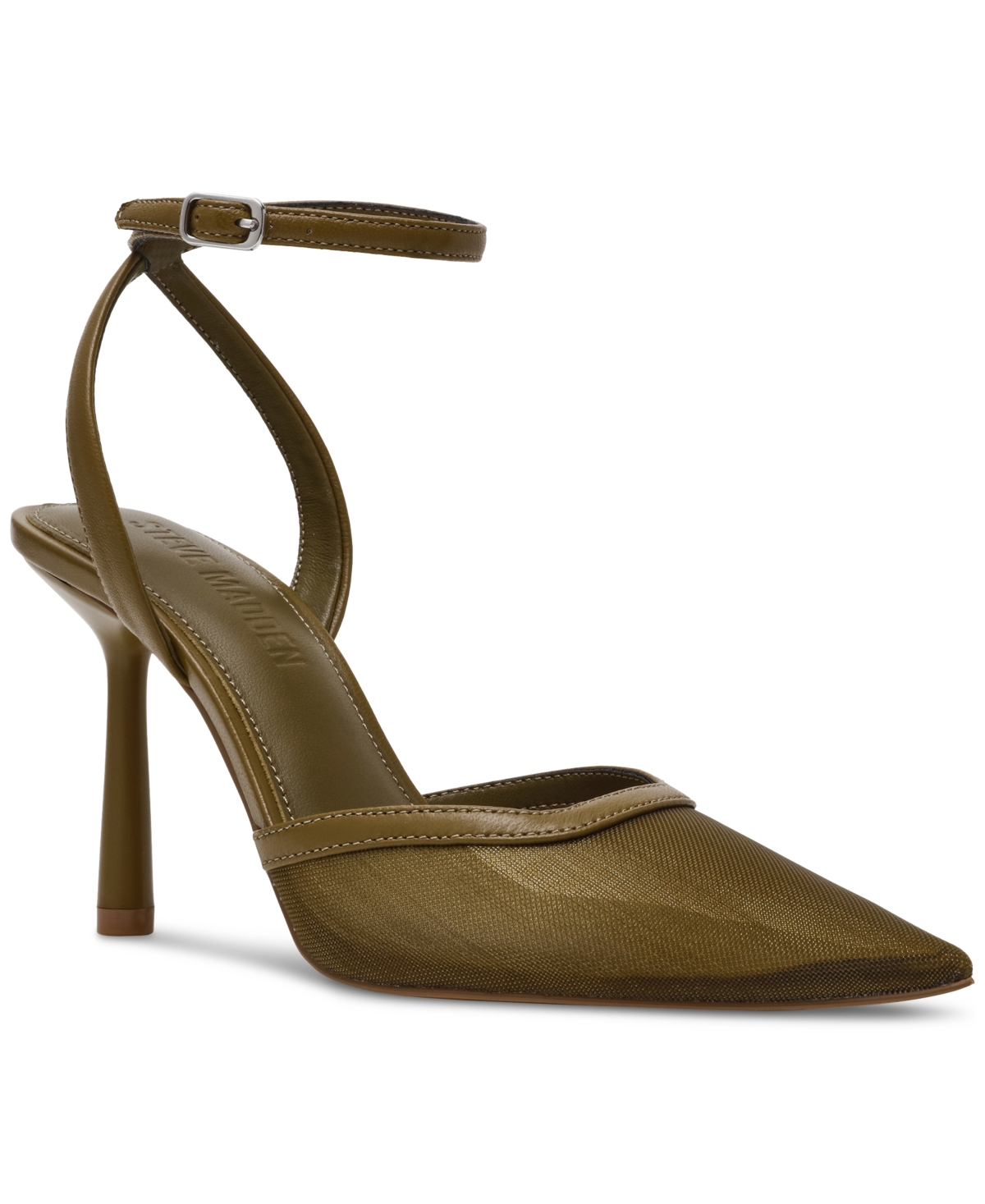 Click here for Steve Madden Womens Alliance Mesh Two-Piece Pumps... prices