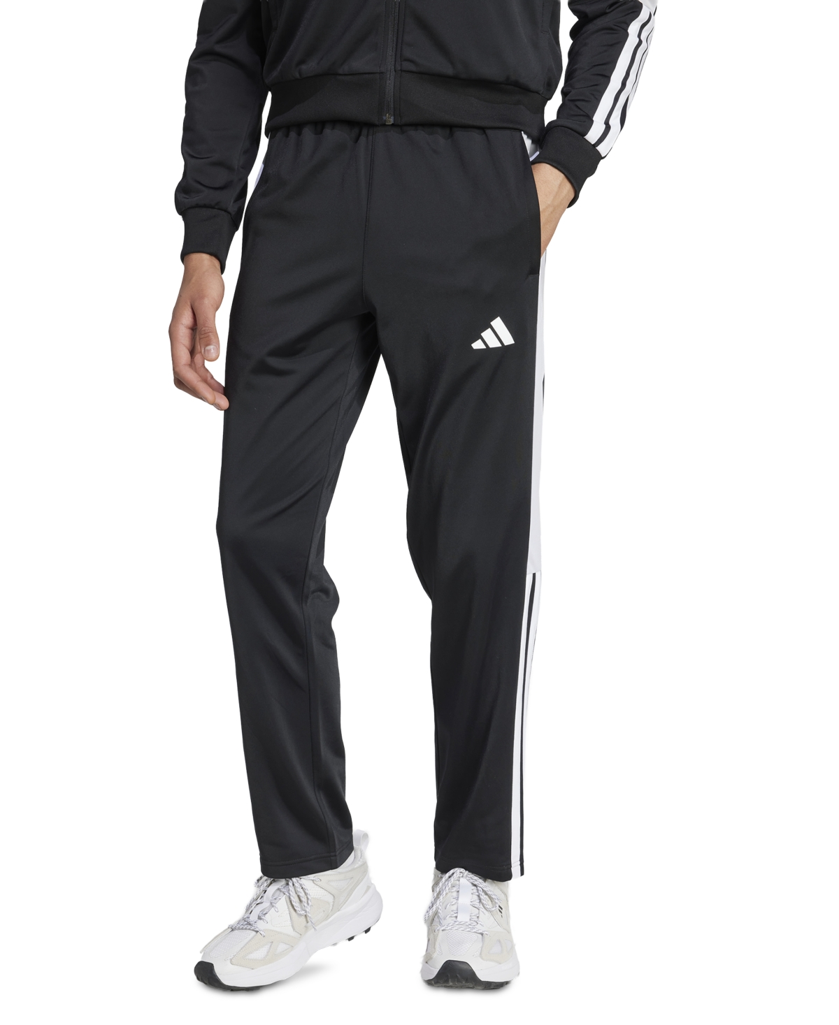 Click here for adidas Mens Stripe Logo Snap Pants - Black/white prices
