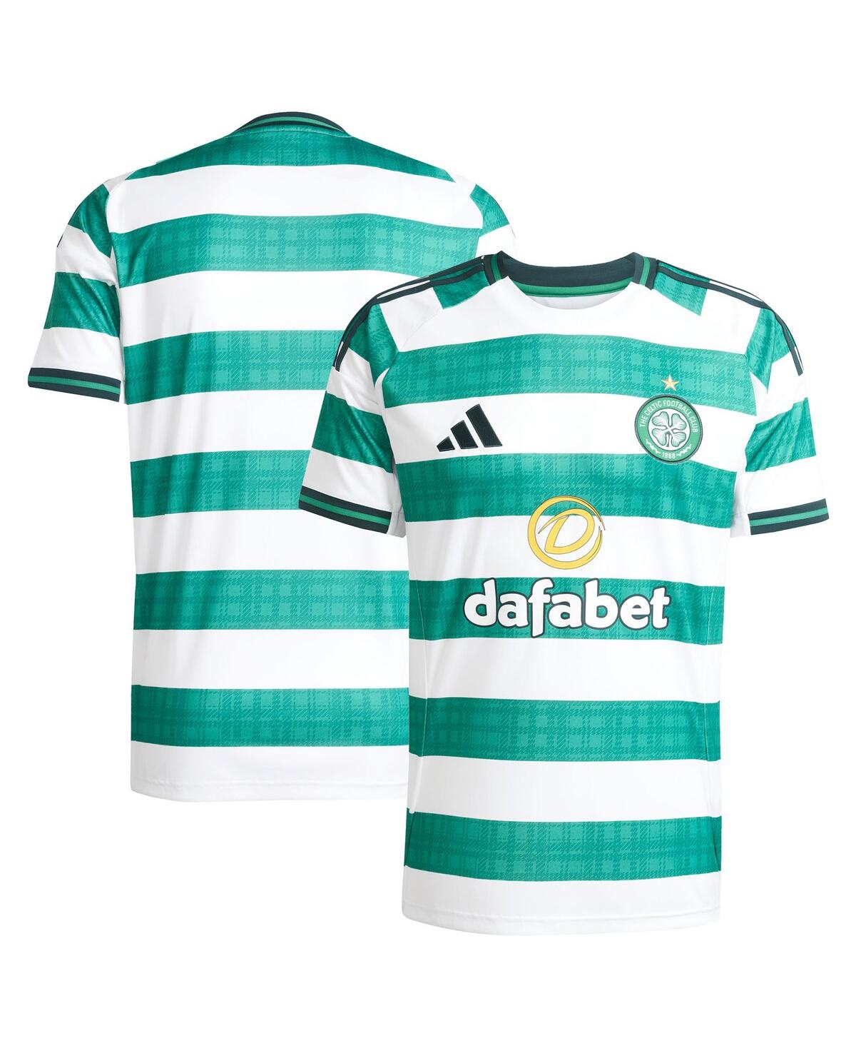 Click here for Adidas Mens White Celtic 2025/26 Home Replica Jers... prices