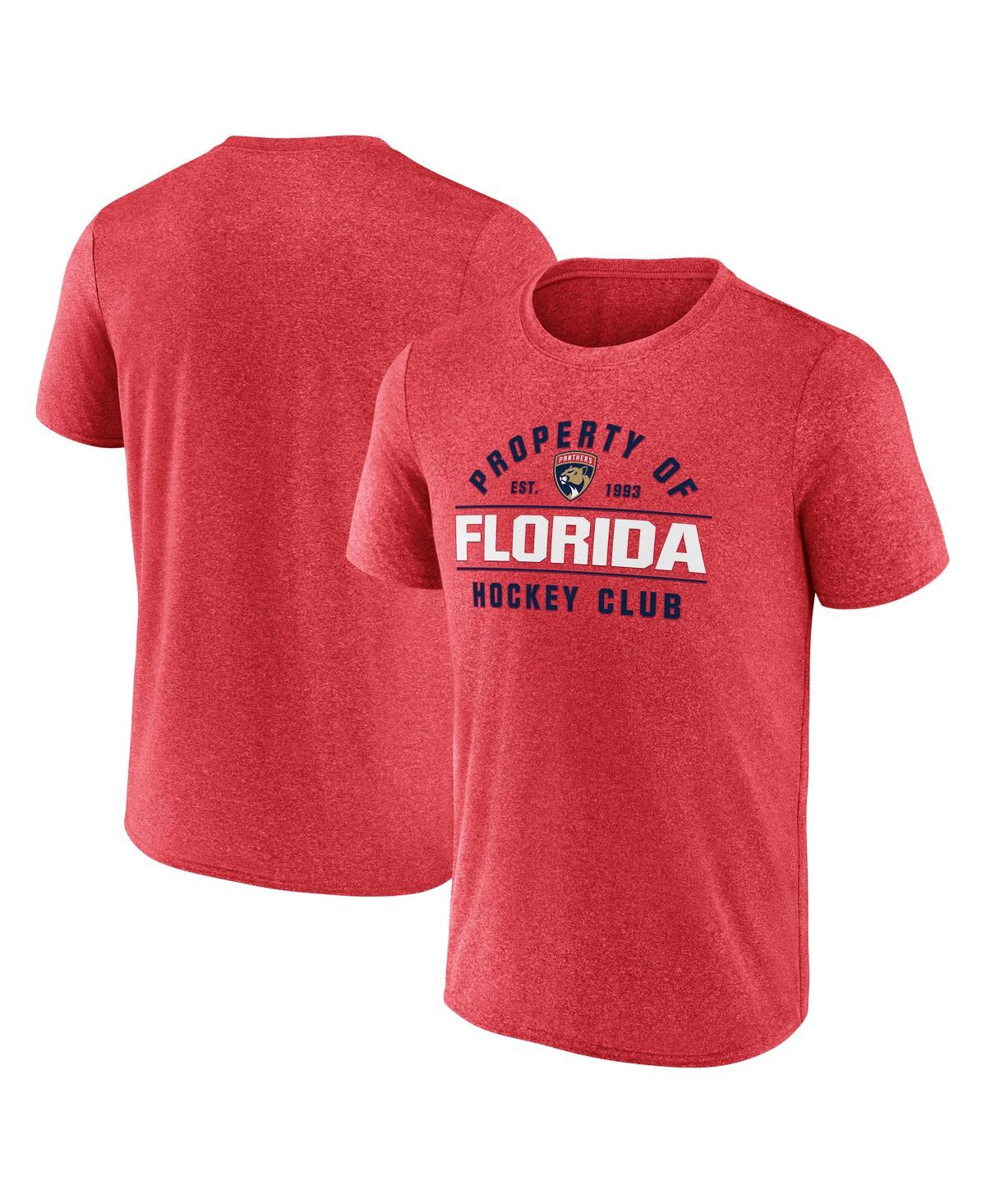 Click here for Fanatics Mens Heather Red Florida Panthers Propert... prices
