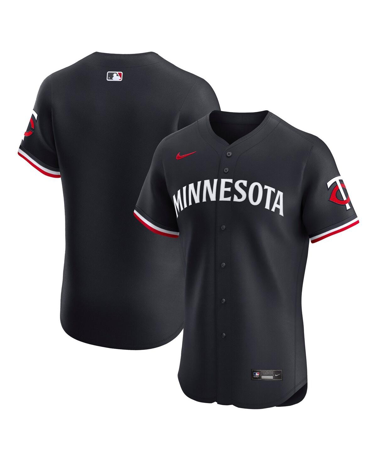 Click here for Nike Mens Navy Minnesota Twins Alternate 2 Elite J... prices