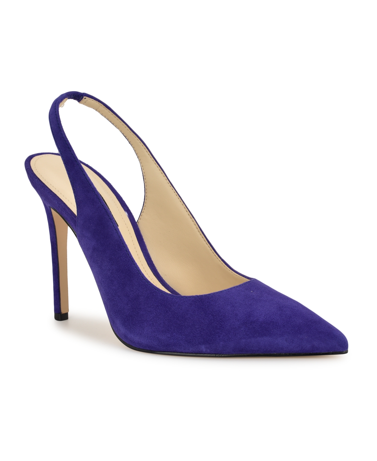 Click here for Nine West Womens Feather Slingback Stiletto Pumps... prices