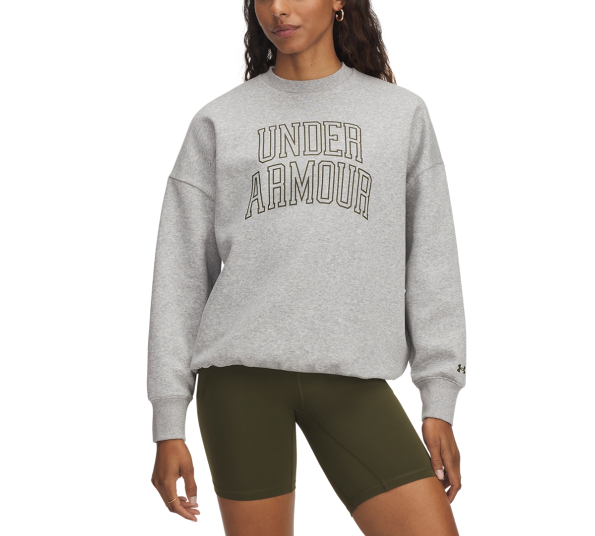 Click here for Under Armour Womens Rival Fleece Oversized Varsity... prices