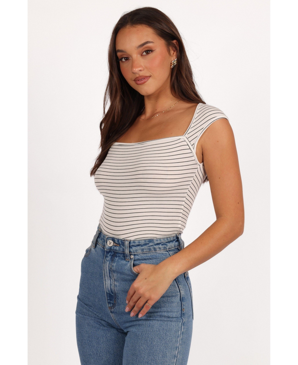 Click here for Petal and Pup Bardot Top - White prices