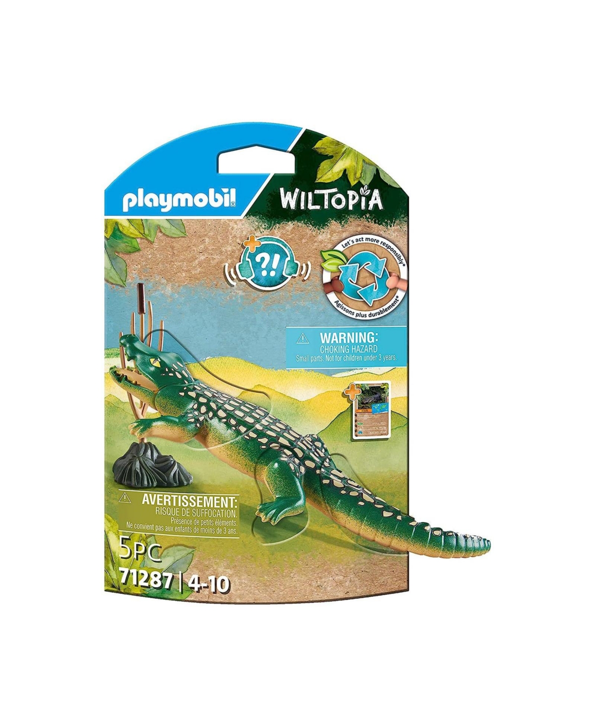 Click here for Playmobil Wiltopia Alligator Building Set 71287 prices