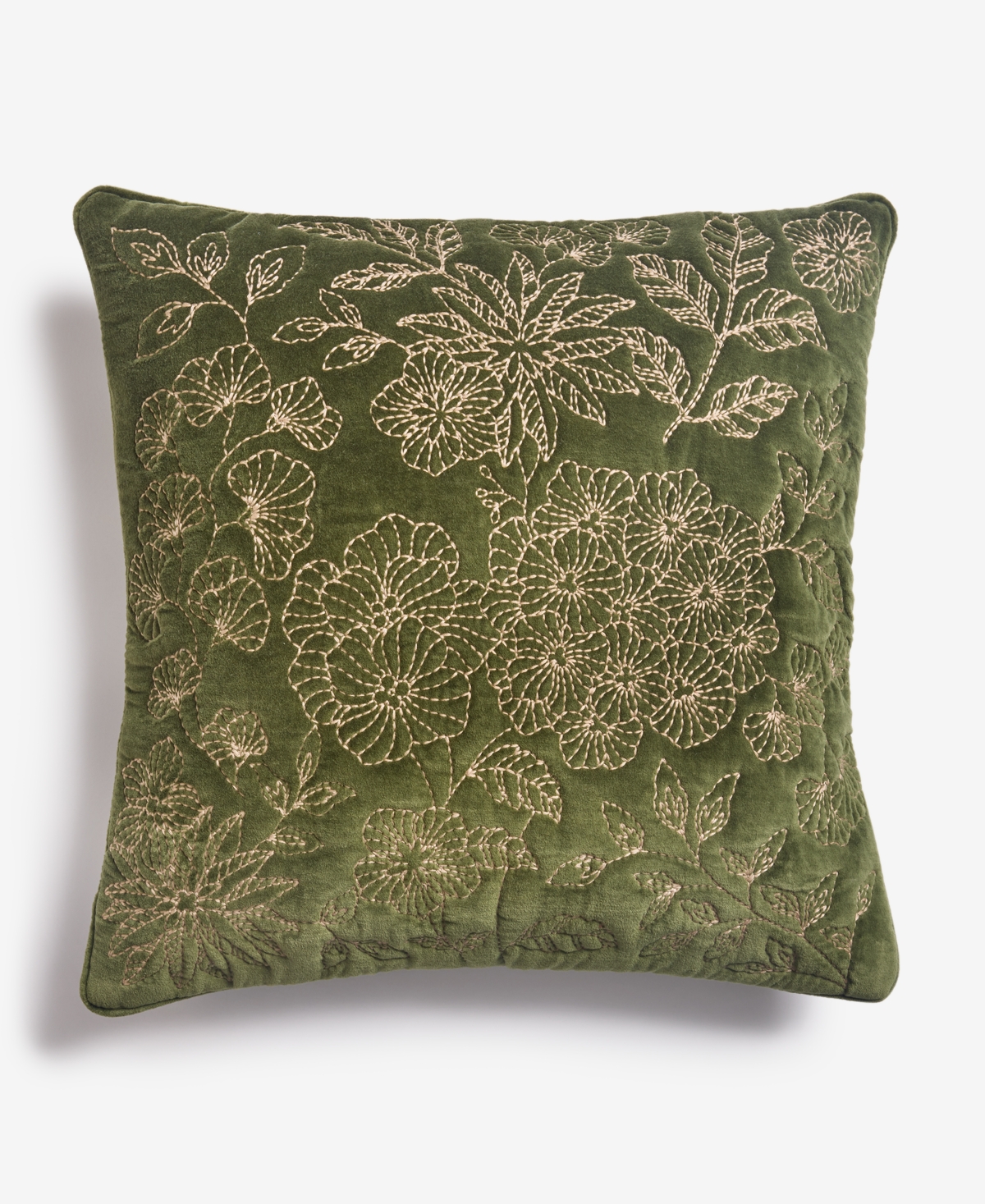 Click here for Charter Club Velvet Botanical Decorative Pillow  1... prices
