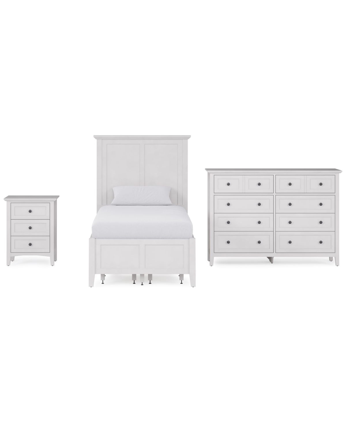 Click here for Hedworth Twin 3-Pc. Set (Bed  Dresser & Nightstand... prices