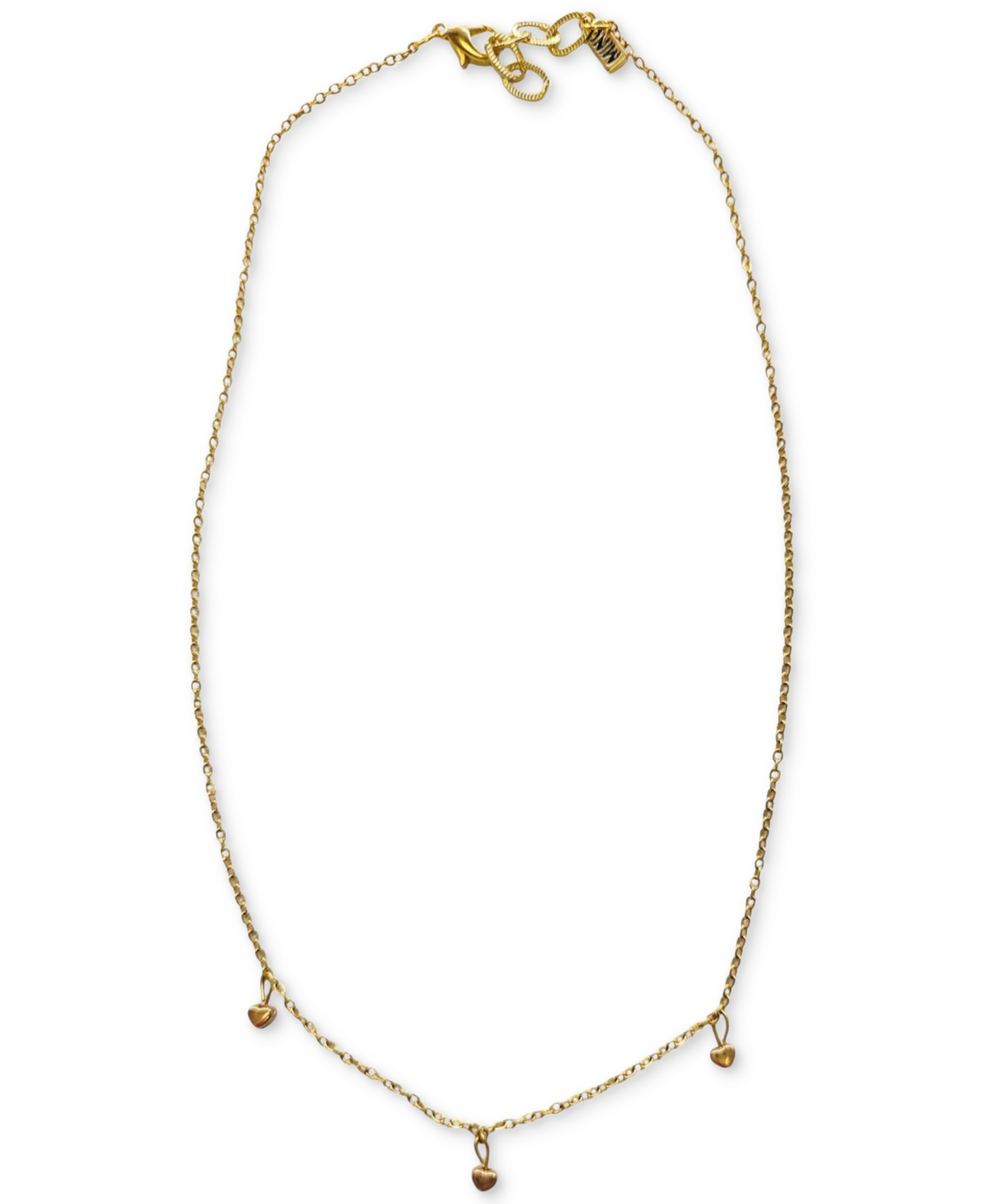 Click here for Minu Jewels Gold-Tone Heart Charm Necklace  16 + 1... prices