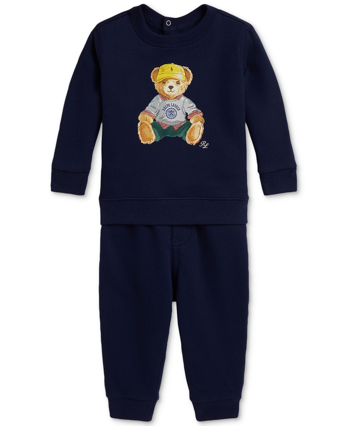 Click here for Polo Ralph Lauren Baby Boys Fleece Sweatshirt & Pa... prices