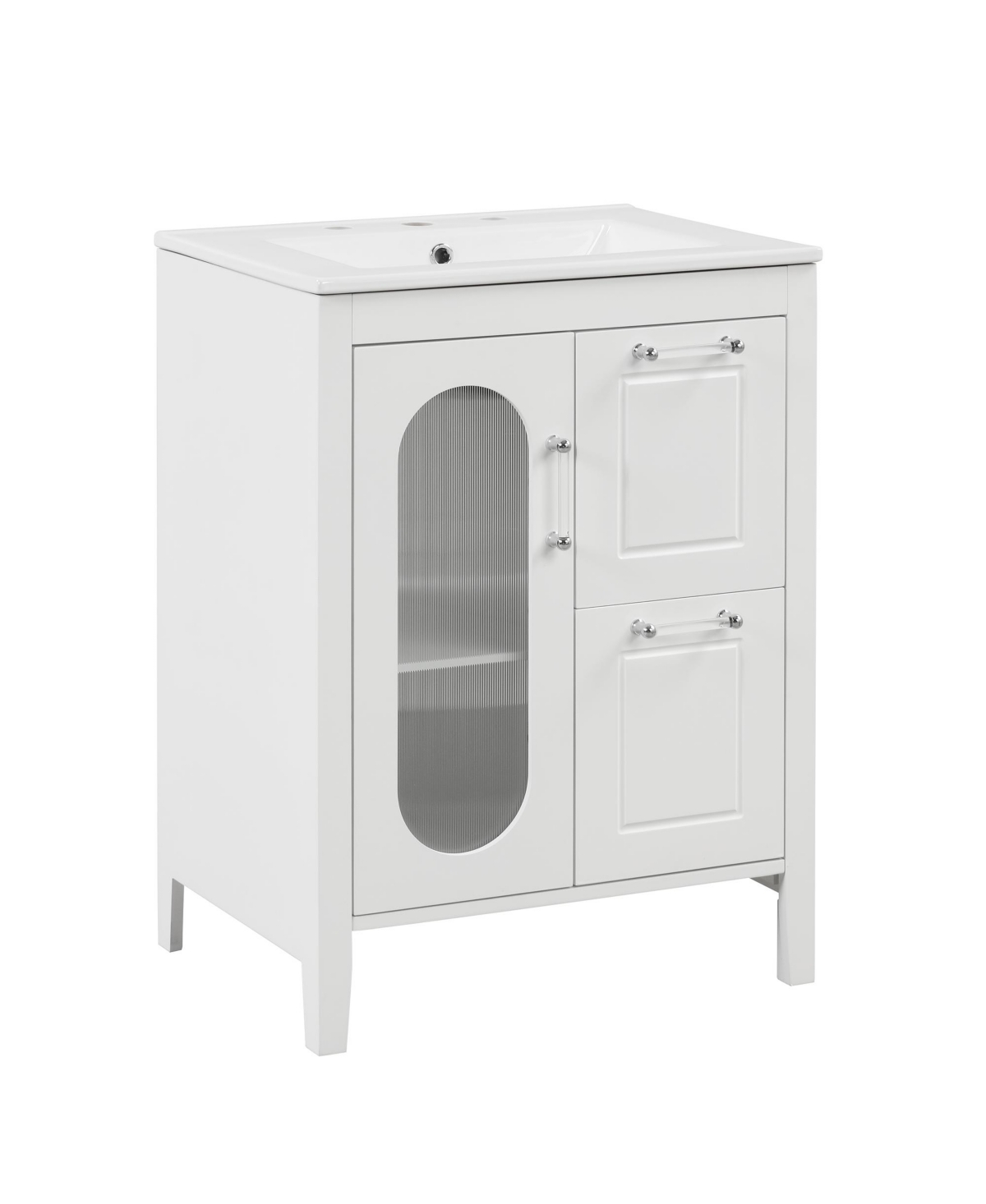 Click here for Casainc 24 Bathroom Vanity with Sink  2 Drawers an... prices