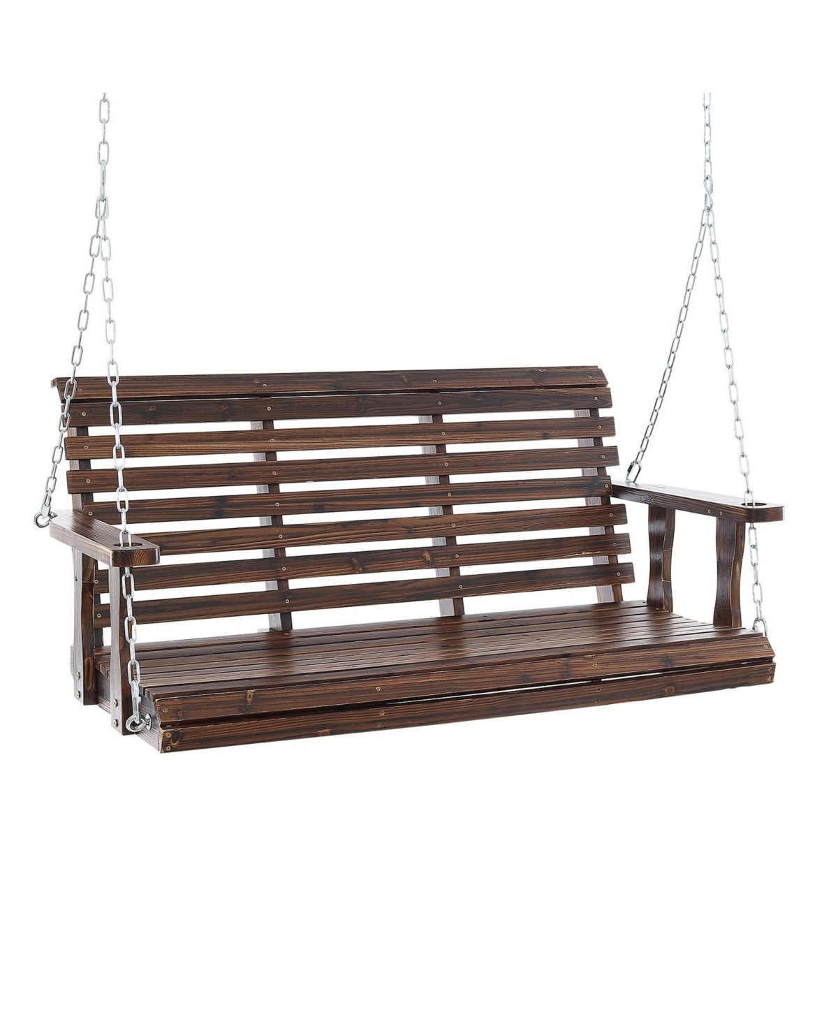 Click here for Slickblue Wooden Patio Porch Swing Bench with Hang... prices